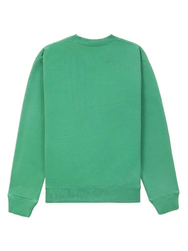 SPORTY & RICH Ny Running Club Cotton Sweatshirt - Green