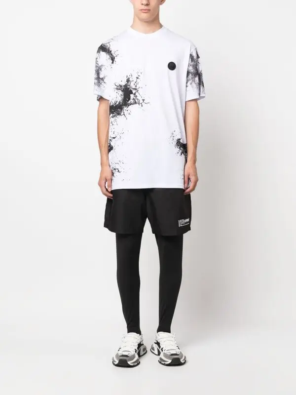 PLEIN SPORT Layered Running Shorts