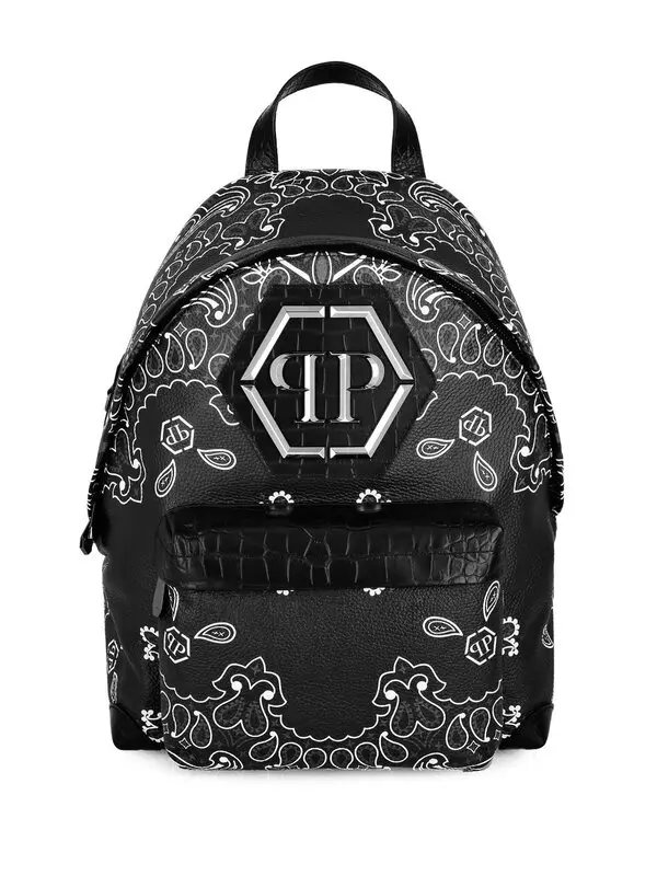 Philipp Plein Leather Backpack