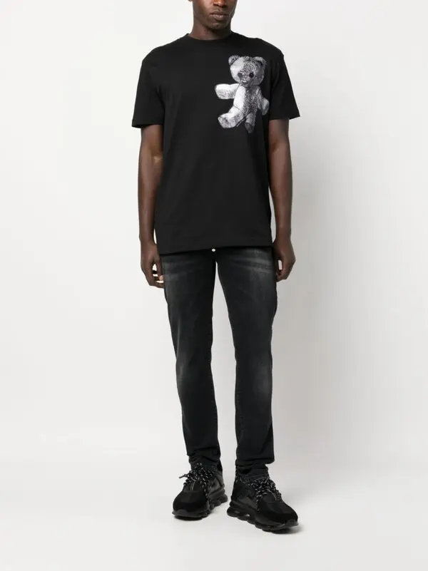 Philipp Plein Straight-leg Jeans - Black