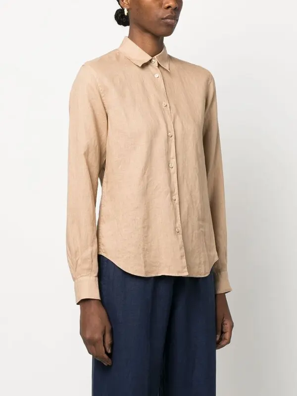 Aspesi Linen Shirt - Neutrals
