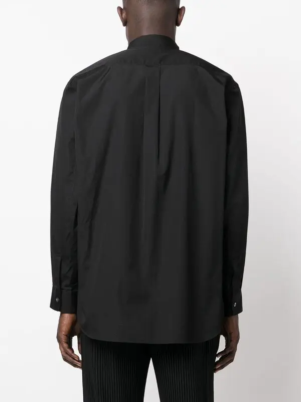 Comme Des Garçons Button-up Cotton Shirt