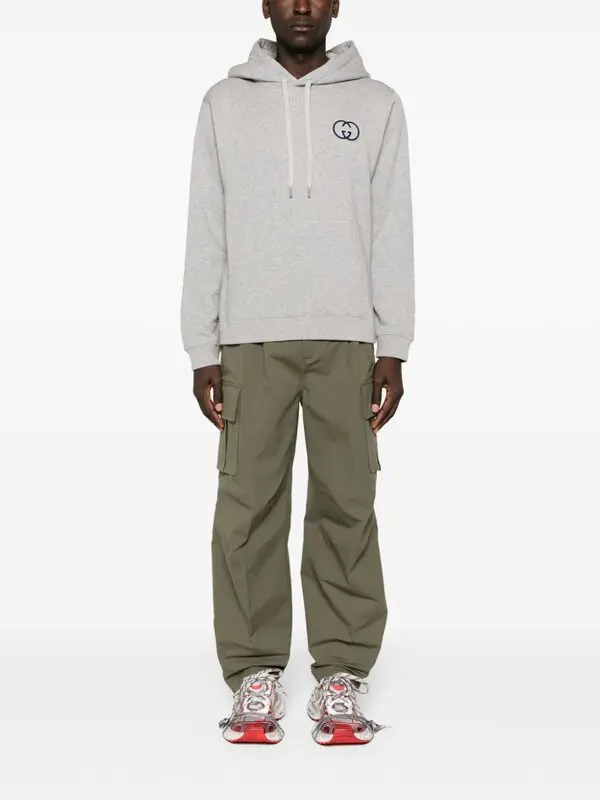 Gucci Panelled Mid-rise Cargo Trousers