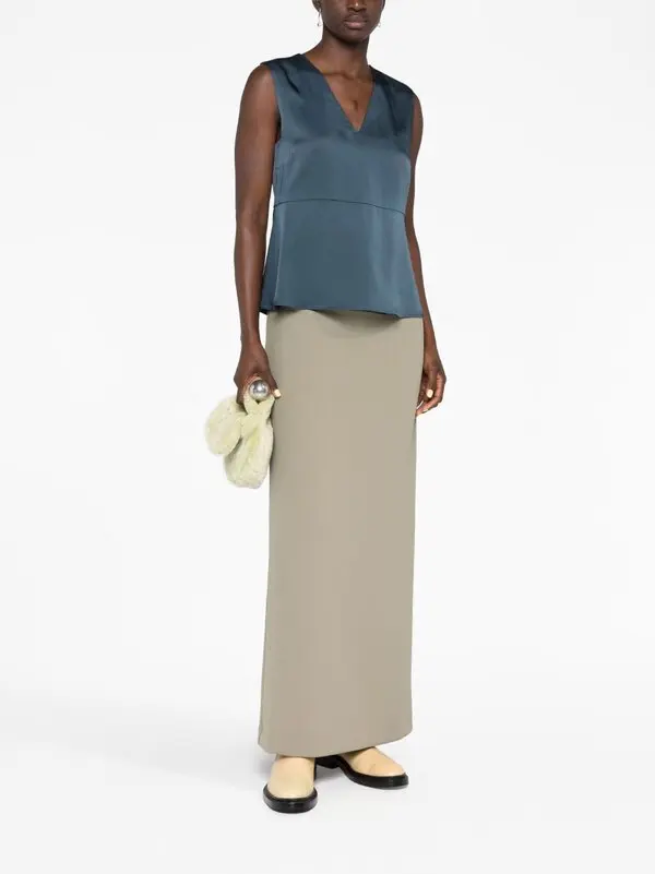 JIL SANDER V-neck Tank Top
