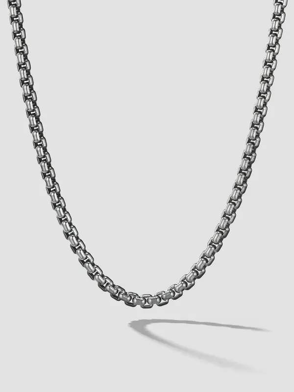 David Yurman Pvd-coated Box Chain Necklace - Stainless