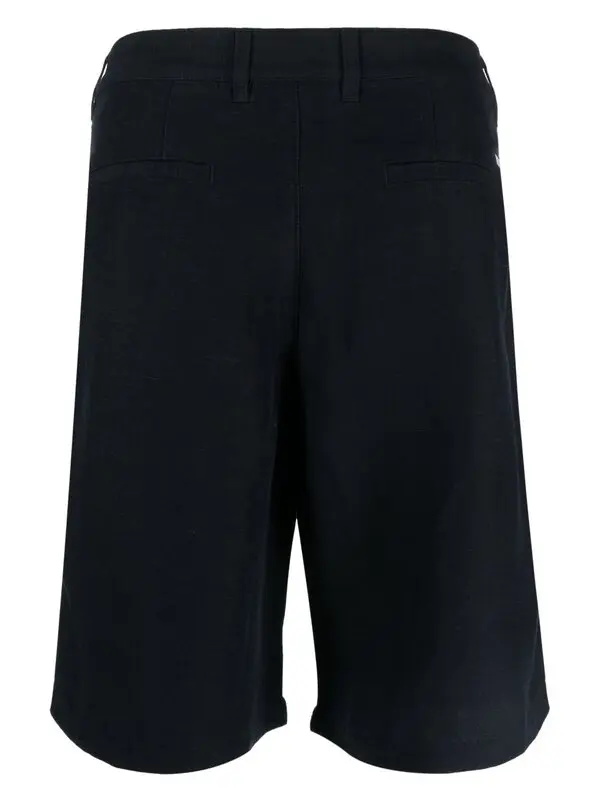 Armani Exchange Linen Bermuda Shorts