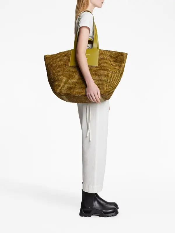 Proenza Schouler White Label Xl Morris Raffia Tote Bag