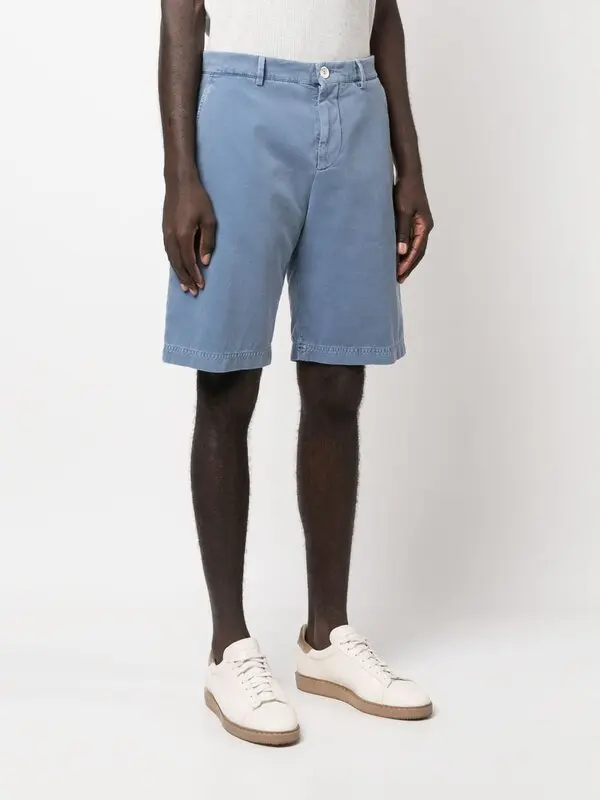 Brunello Cucinelli Mid-rise Cotton Shorts