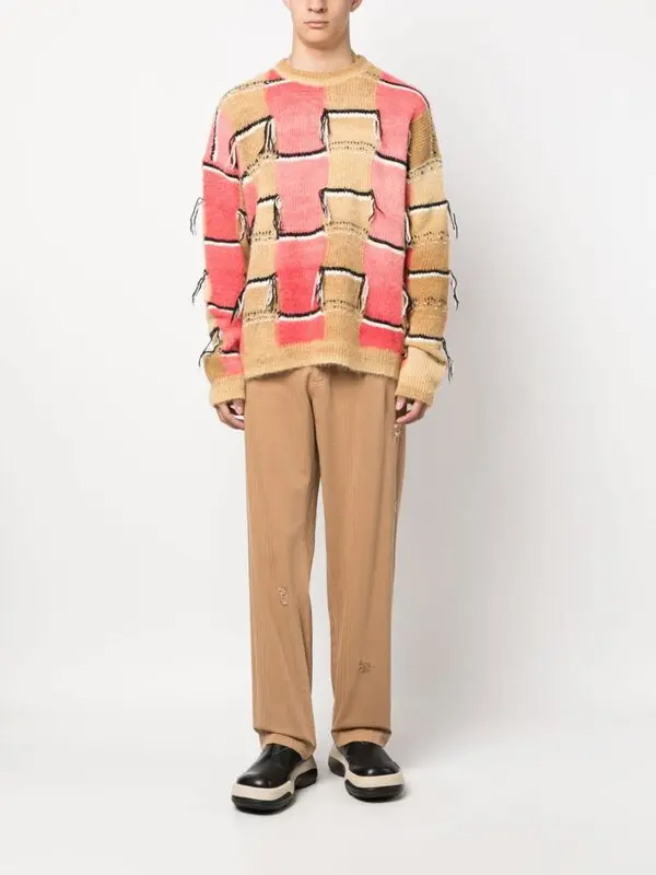 Marni Intarsia Mohair-blend Jumper