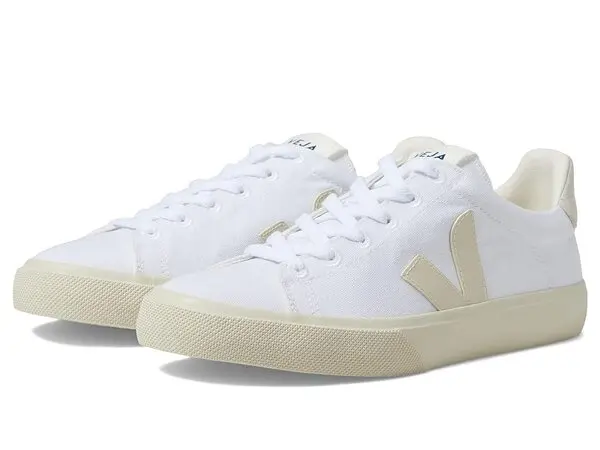 VEJA Campo Ca Canvas Lace-up Sneakers - White