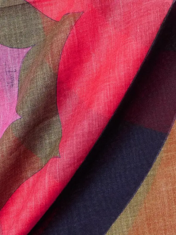 Emilio Pucci Printed Cotton Pareo - Pink