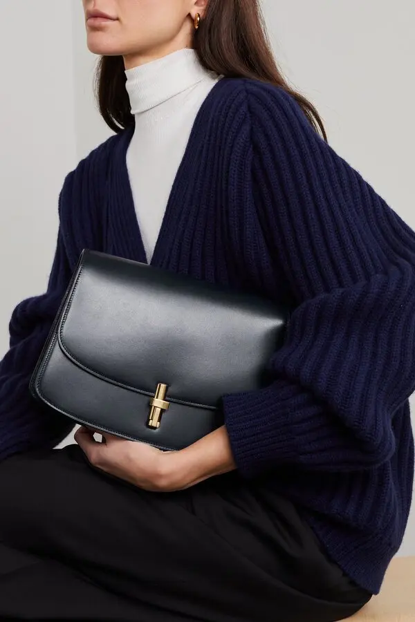 THE ROW Sofia 10 Leather Shoulder Bag