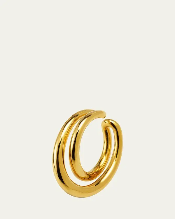 Charlotte Chesnais Initial Cuff - Gold