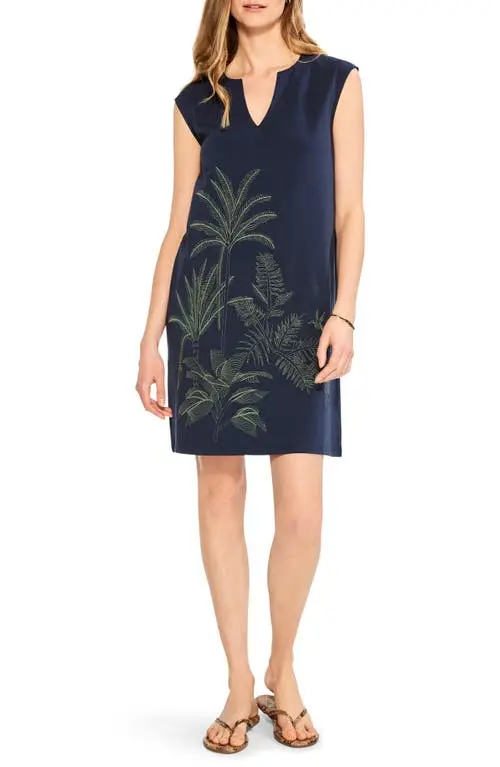 NIC+ZOE Fauna Embroidered Sheath Dress