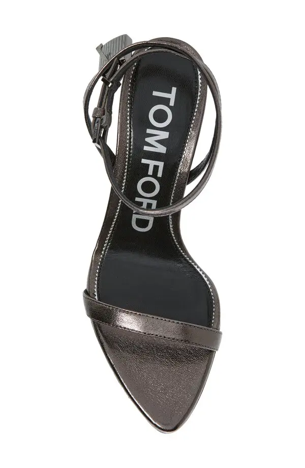 TOM FORD Padlock Ankle Strap Sandal
