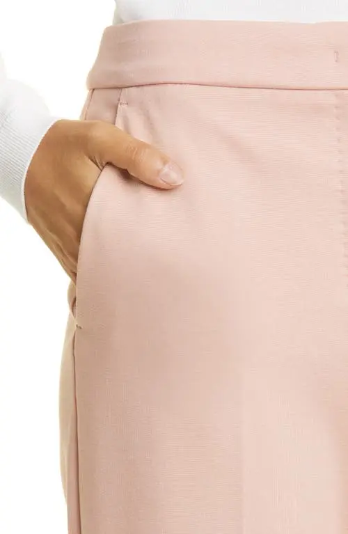 Max Mara Pegno Slim-fit Ankle Pants - Pink