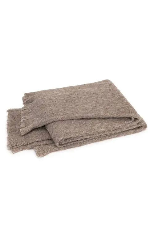 MATOUK Bruno Throw Blanket - Oak
