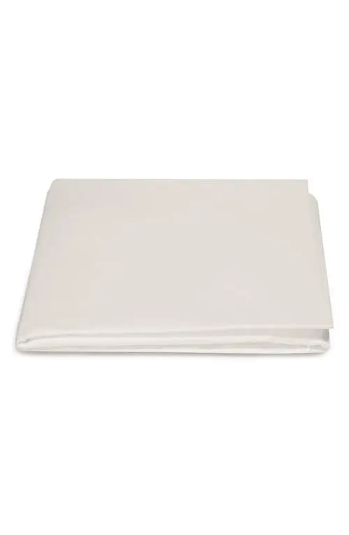 MATOUK Talita Satin Stitch Fitted Sheet - Bone