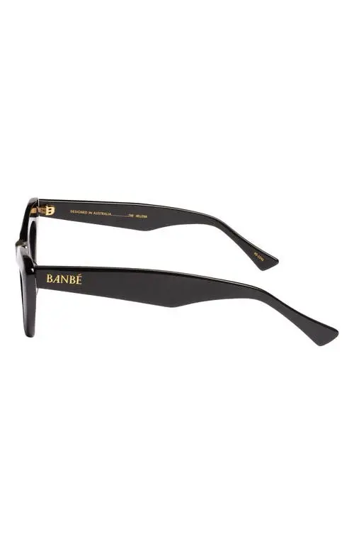Banbe The Helena Polarized Cat Eye Sunglasses - Black-Jet  display picture 1