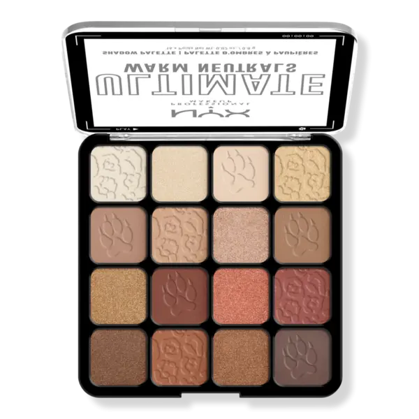 NYX PROFESSIONAL MAKEUP Ultimate Color Shadow Palette Warm Neutrals - One-color