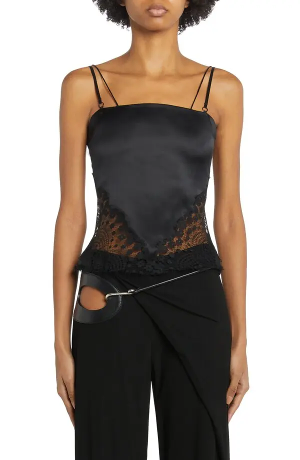 TOM FORD Lace & Silk-satin Camisole