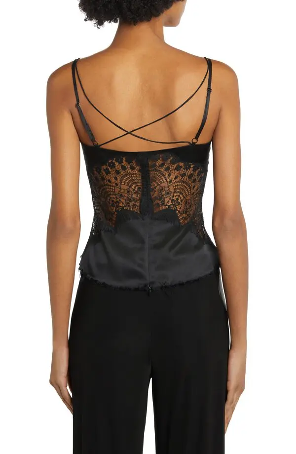 TOM FORD Lace & Silk-satin Camisole