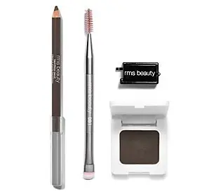 RMS BEAUTY Back2brow Pencil & Powder 3-piece Kit - One-color