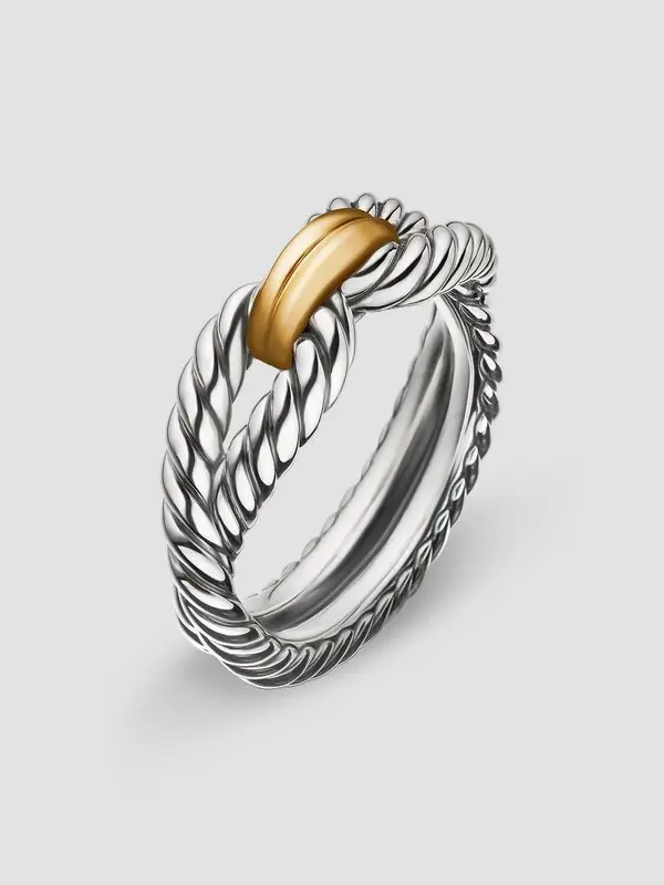 David Yurman Cable Loop Band Ring In Sterling