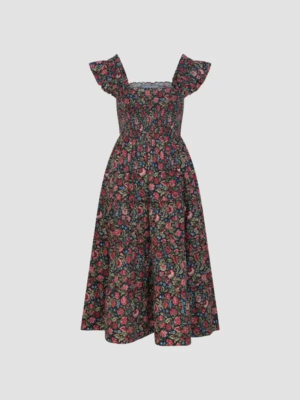 Hill House Home The Ellie Nap Dress - Jacobean Sprig