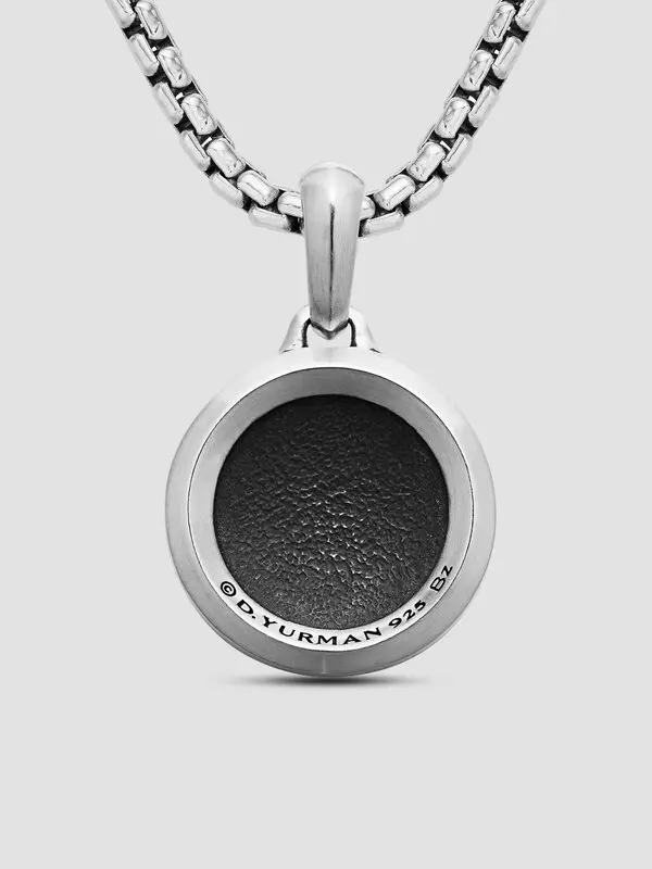 David Yurman Tree Of Life Amulet In With Bronze, 22.8mm - Silver