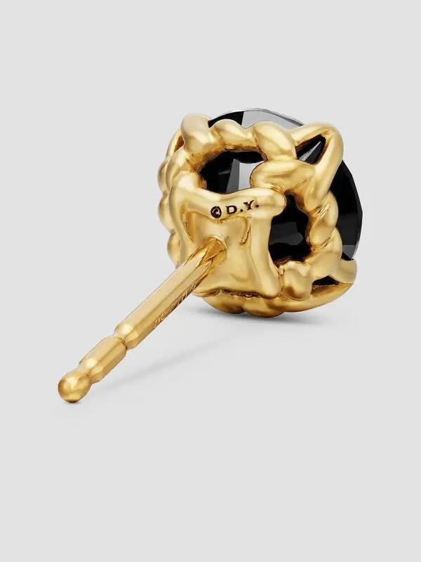 David Yurman Stud Earring In 18k Yellow Gold
