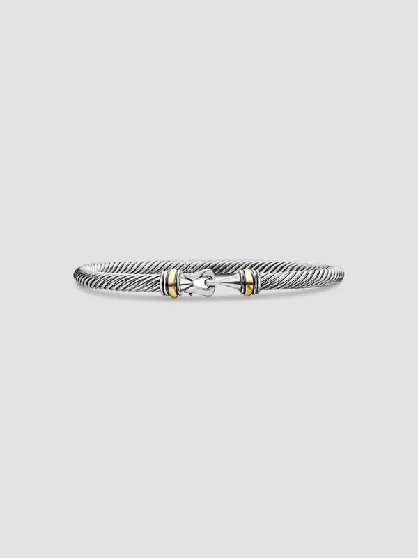 David Yurman Buckle Bracelet In Sterling - Silver