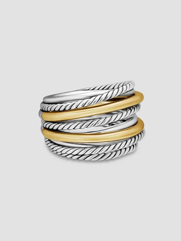 David Yurman Crossover Ring - Silver
