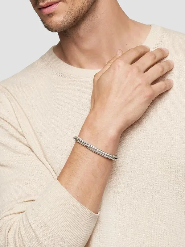 David Yurman Chevron Bead Bracelet In 8mm