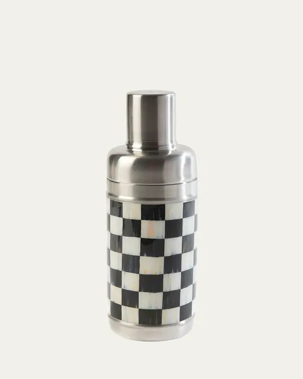MACKENZIE-CHILDS Courtly Check Cocktail Shaker