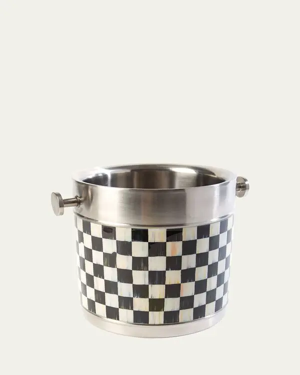 MACKENZIE-CHILDS Courtly Check Ice Bucket