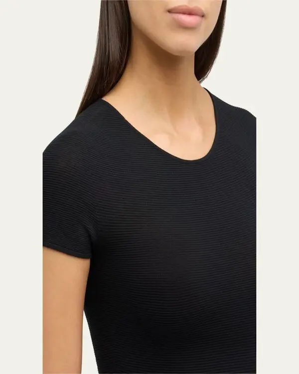 Giorgio Armani Scoop-neck Knit Tee
