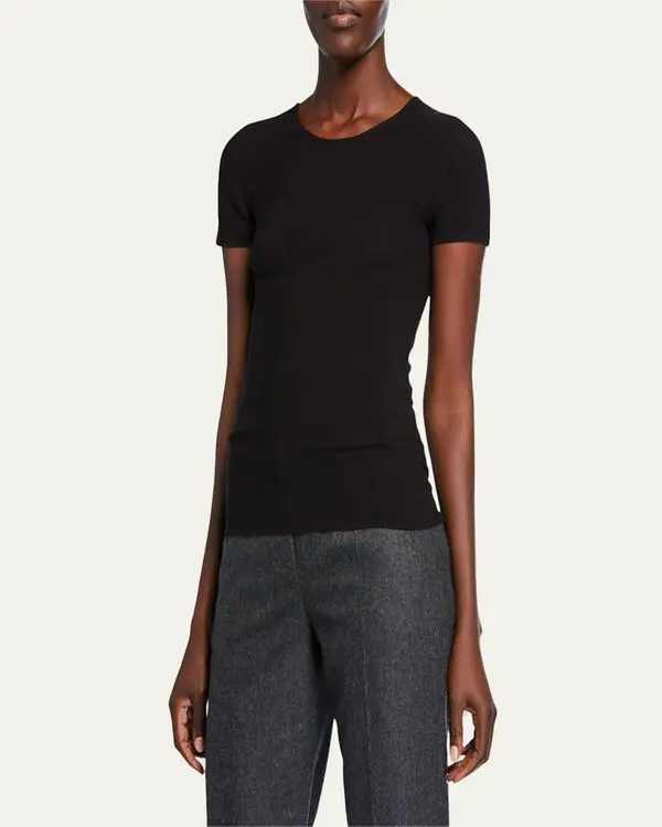 Giorgio Armani Scoop-neck Knit Tee