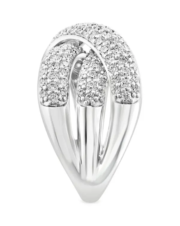 Bloomingdale'S Diamond Crossover Ring, 1.70 Tcw
