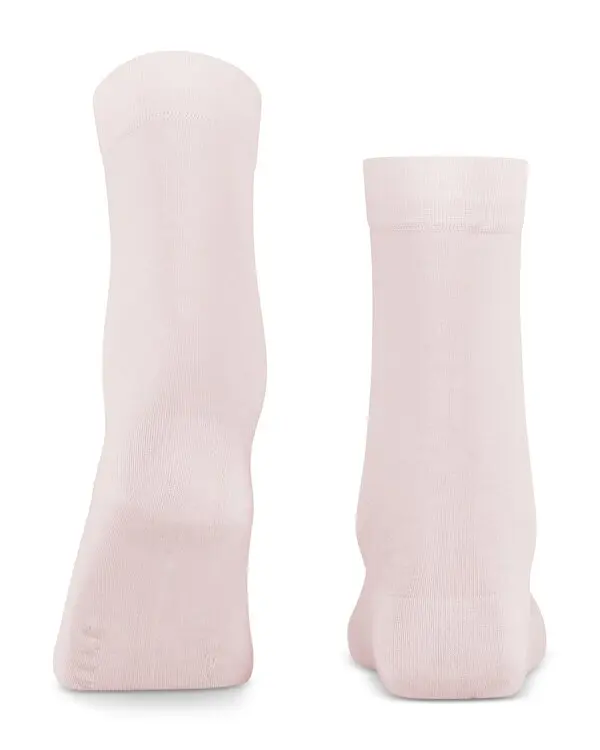 Falke Cotton Touch Crew Socks - Light Pink