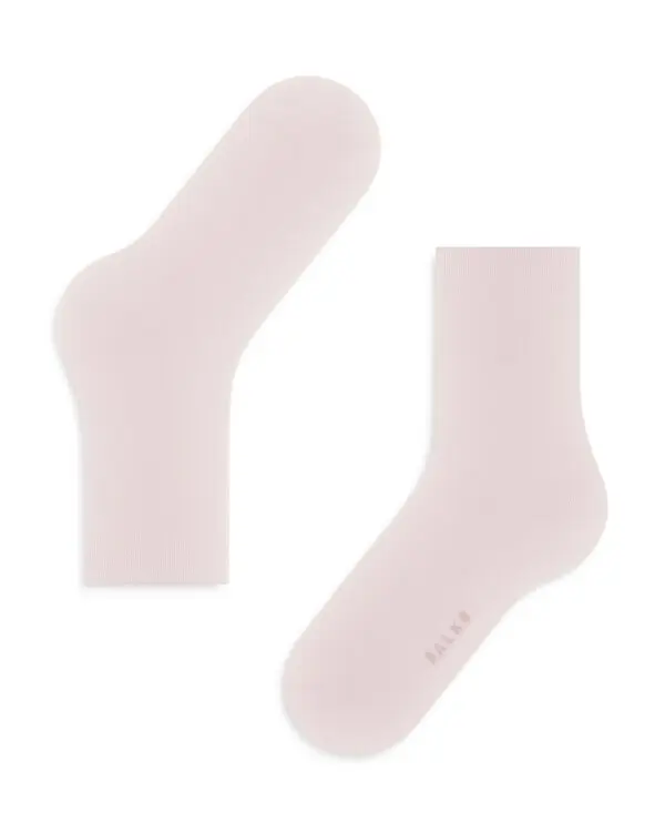 Falke Cotton Touch Crew Socks - Light Pink