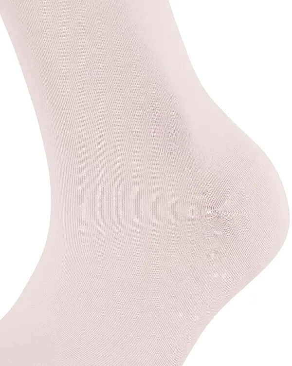 Falke Cotton Touch Crew Socks - Light Pink