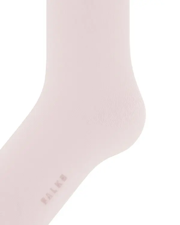 Falke Cotton Touch Crew Socks - Light Pink