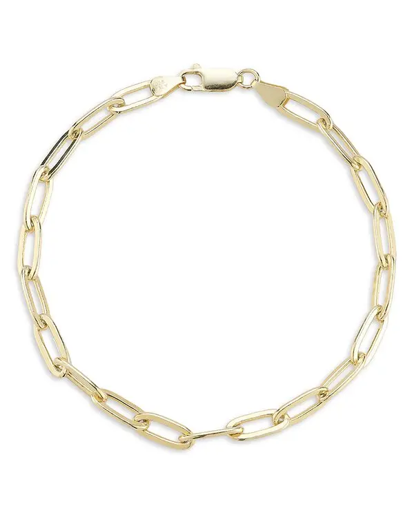 MILANESI AND CO 18k Vermeil 3mm Paperclip Bracelet - Gold