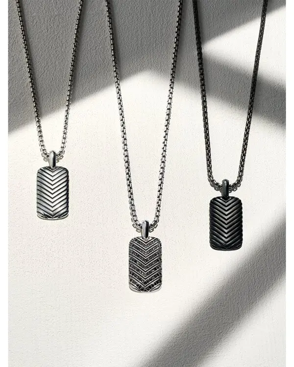 David Yurman Box Chain Necklace, 2.7mm - Silver