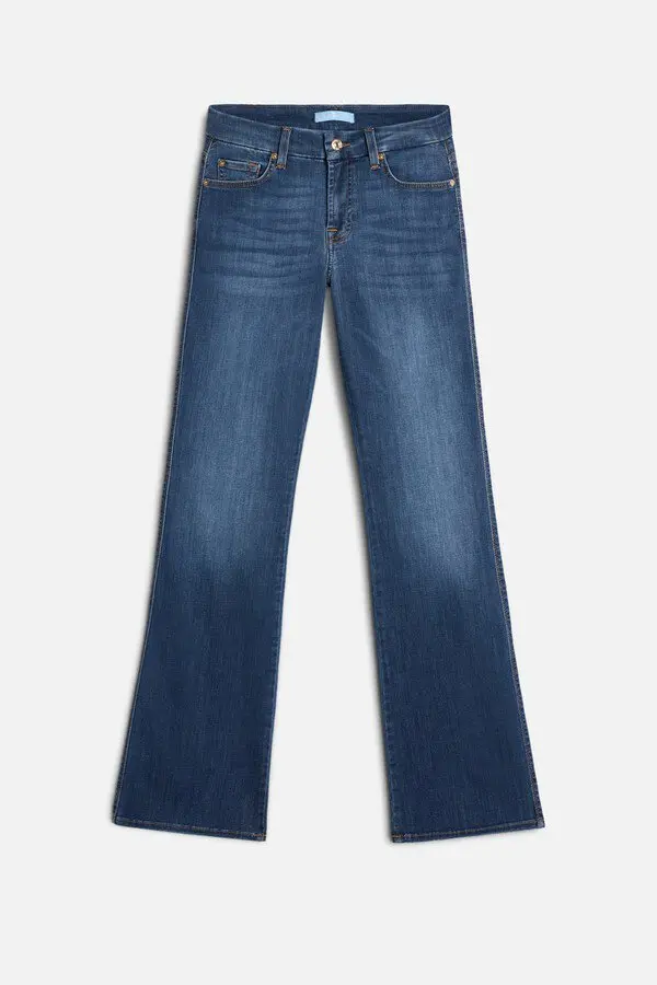 7 For All Mankind Bair Kimmie Bootcut In Duchess - Denim