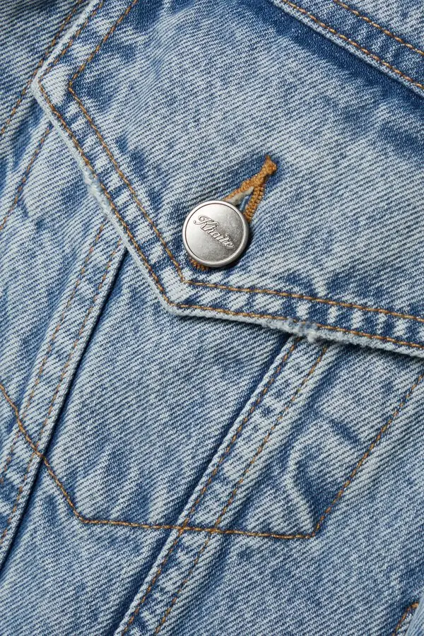 Khaite Rizzo Studded Denim Jacket