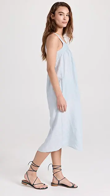 line and dot jessica ribbed dress Jordie maxi dress – Line & Dot main image 0