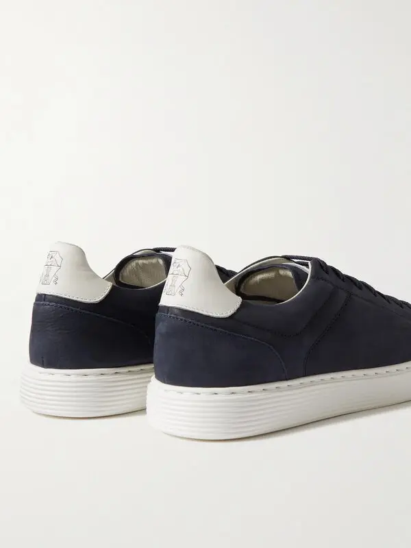 Brunello Cucinelli Nubuck Sneakers - Blue