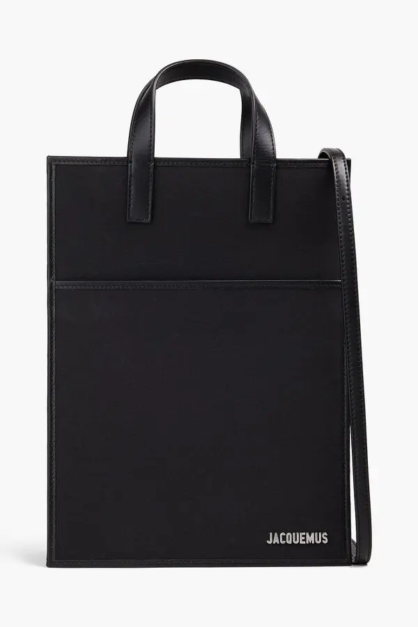 Jacquemus Le Cabas Leather-trimmed Tote